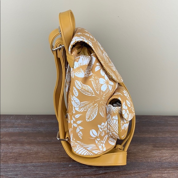 wild fable | Bags | Wild Fable Mini Yellow Floral Print Backpack | Poshmark